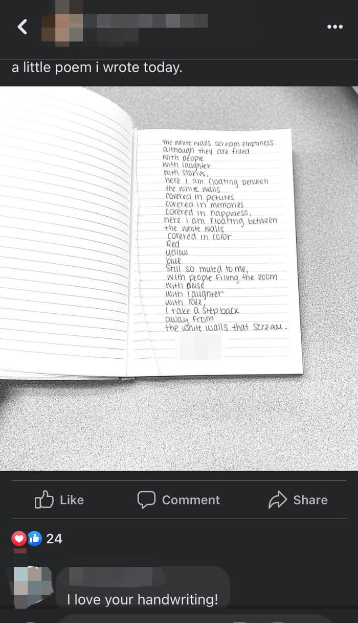 The perfect neutral response when a Facebook acquaintance posts an ...