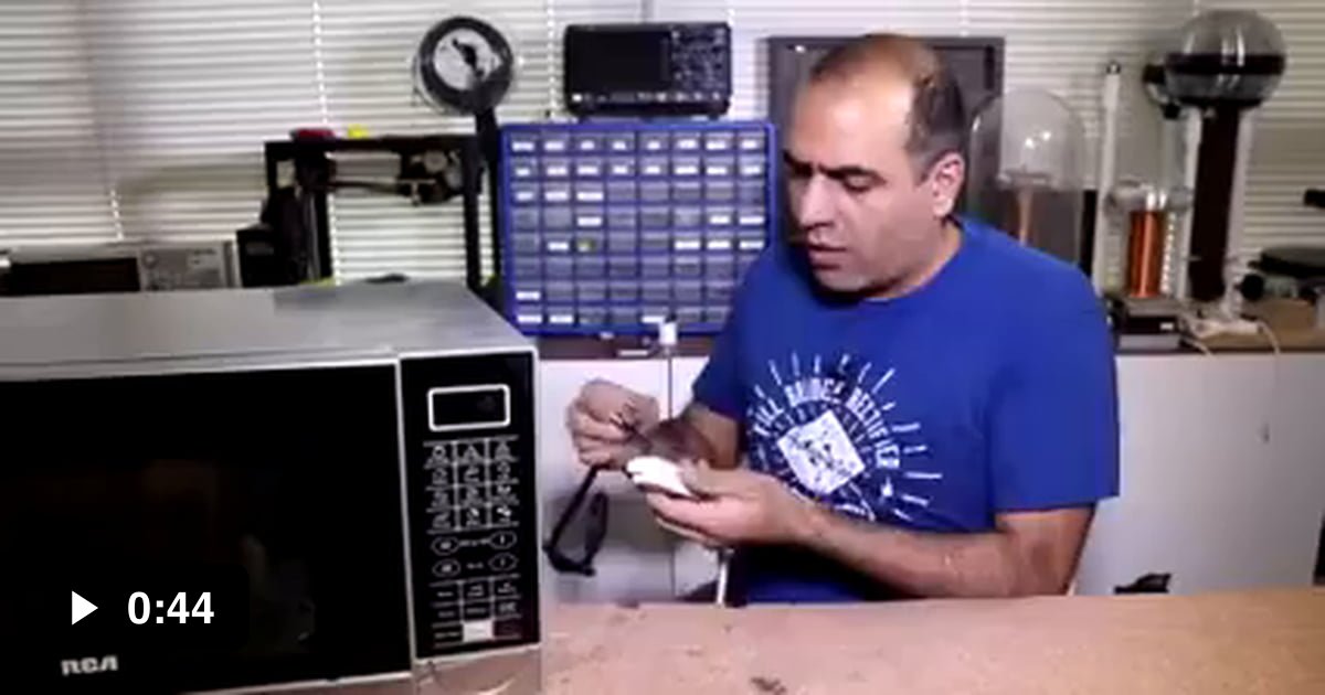 Doing a microwave experiment. - 9GAG