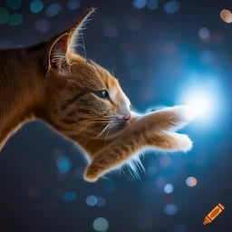 This AI generated cat. Does it even know how cats work? - 9GAG