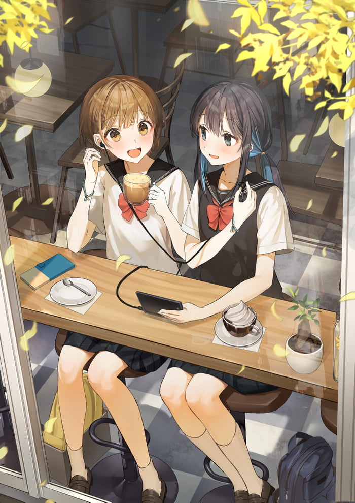 Cafe date (tettaakira) - 9GAG