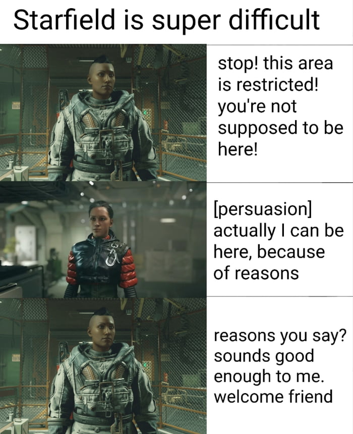 Starfield is way too easy. - 9GAG