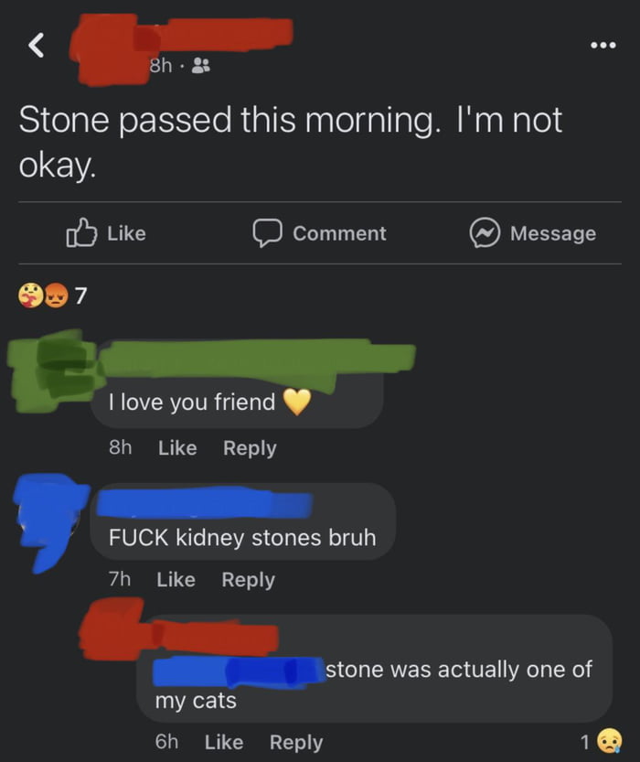 Stone passed - 9GAG