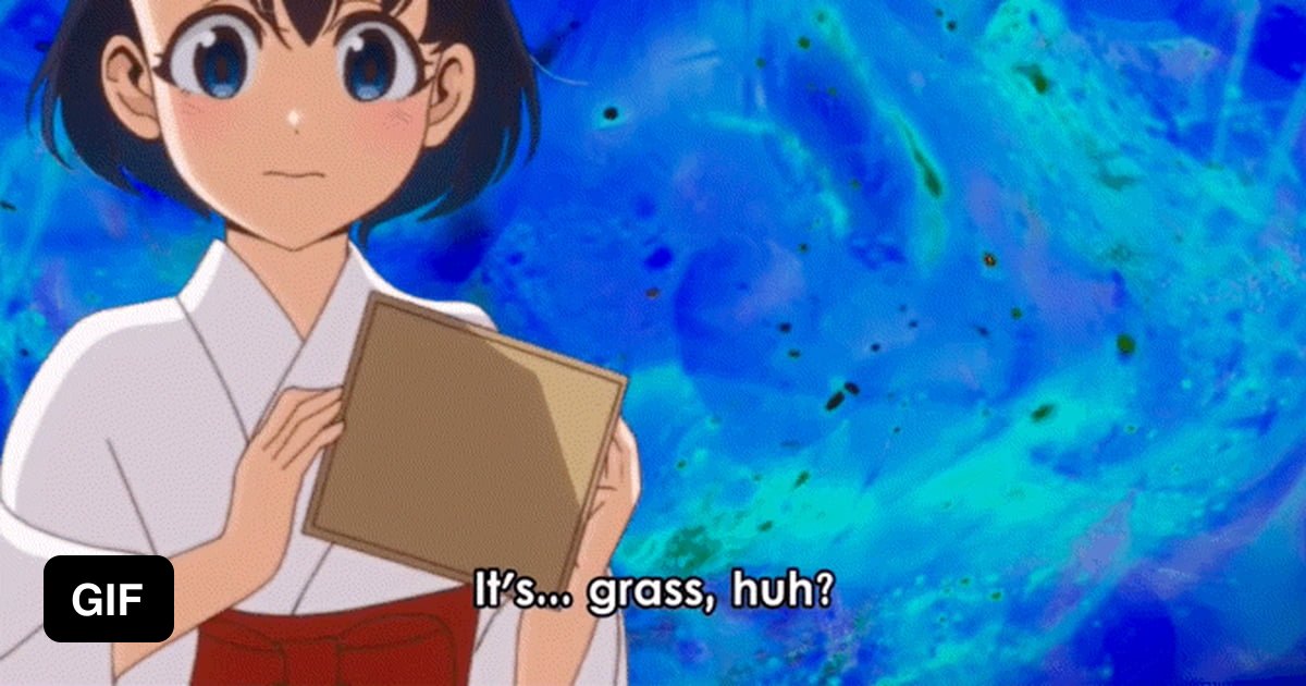 It’s grass. - 9GAG