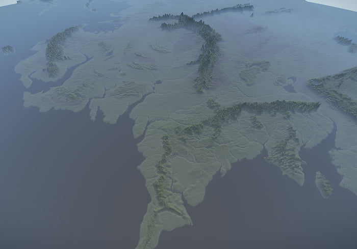 Working on a Middle Earth map for Rust. - 9GAG