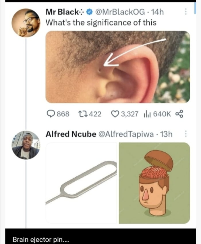 Brain Ejection Pin - 9GAG