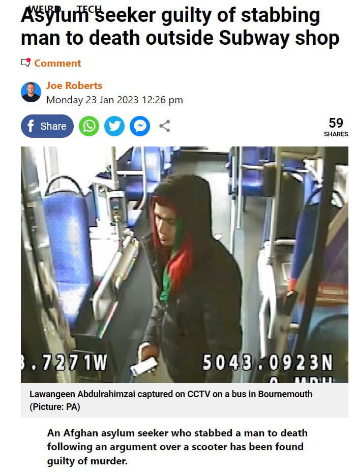 He had previous convictions for murder and drug dealing. - 9GAG