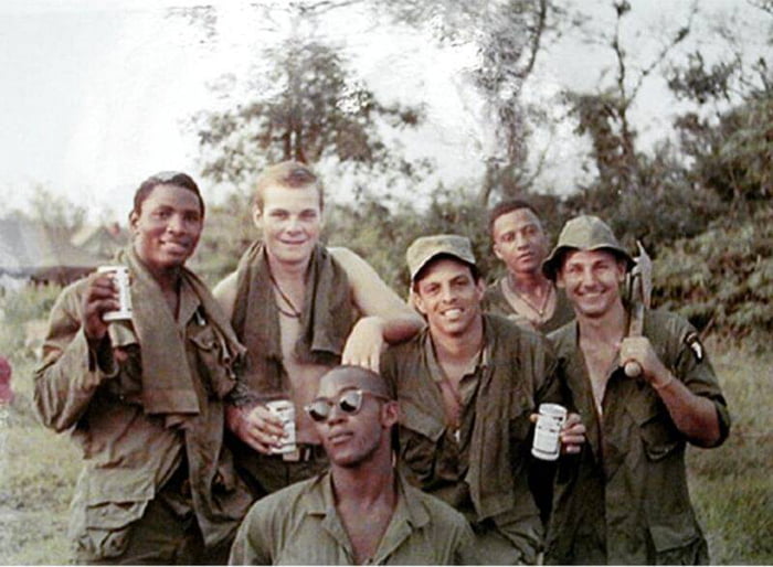 July 16, 1969 Members of 1st Platoon, Charlie Company, 3rd Battalion ...