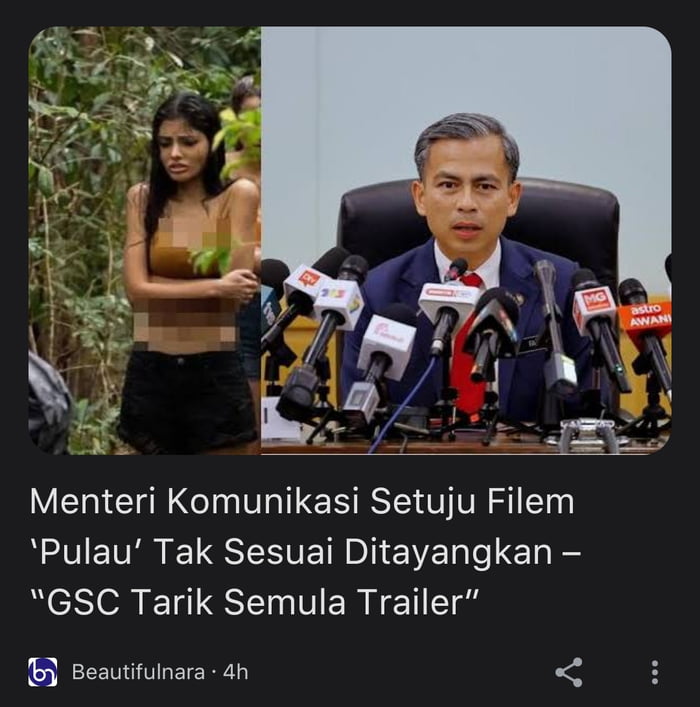 Dh x memasal aku browse utube nk tgk trailer ni (sbelom dbanned).. Skali ade puiyi.. BTW, efx ...