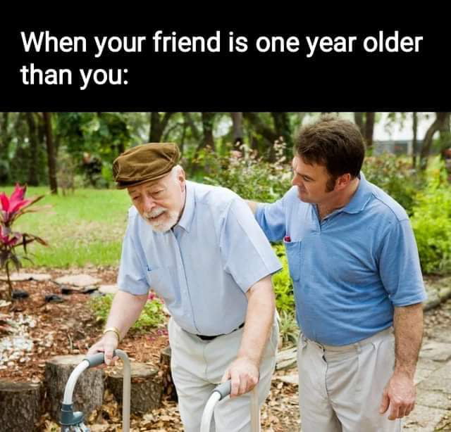 Ok old man..time for your nap - 9GAG