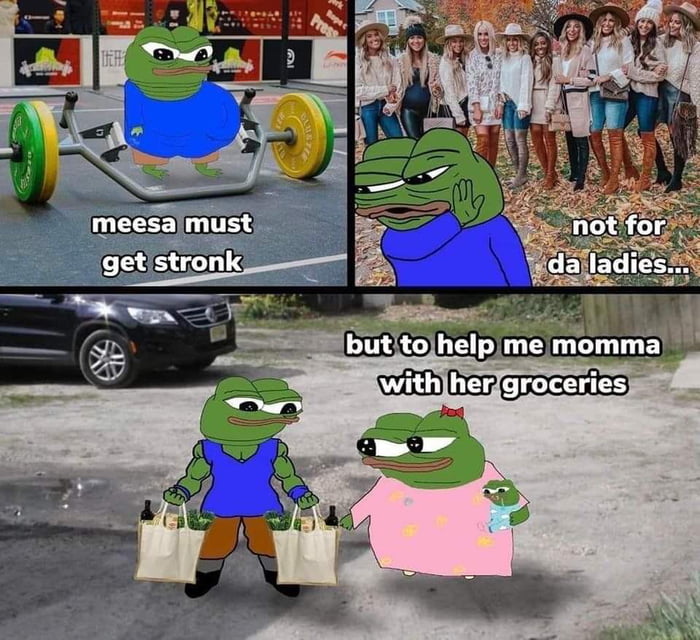 Lift heavy stone make sad head quiet - 9GAG