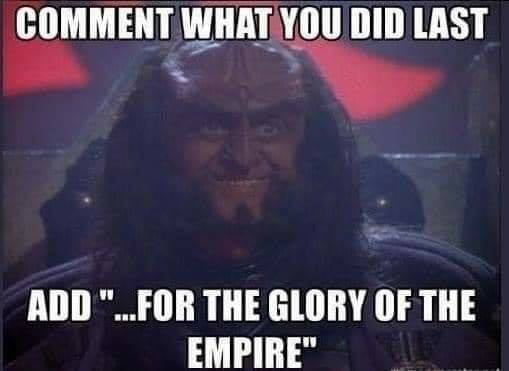 I uploaded this for the glory of the empire - 9GAG