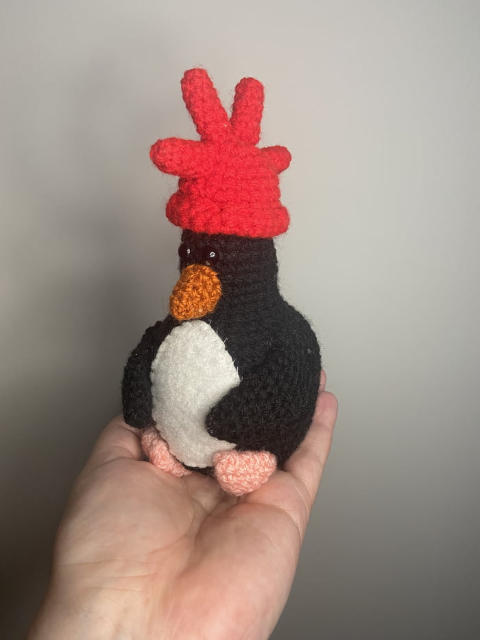 I made a chubby little evil chicken - 9GAG