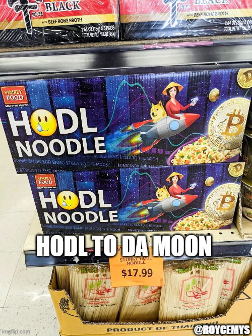 HODL To Da Moon - 9GAG