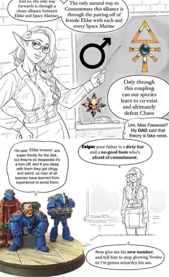 Guilliman’s got commitment issues!! - 9GAG