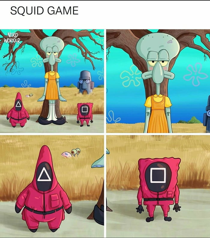 Squidward Game - 9GAG