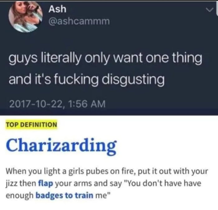 Is Charizarding a real word? - 9GAG