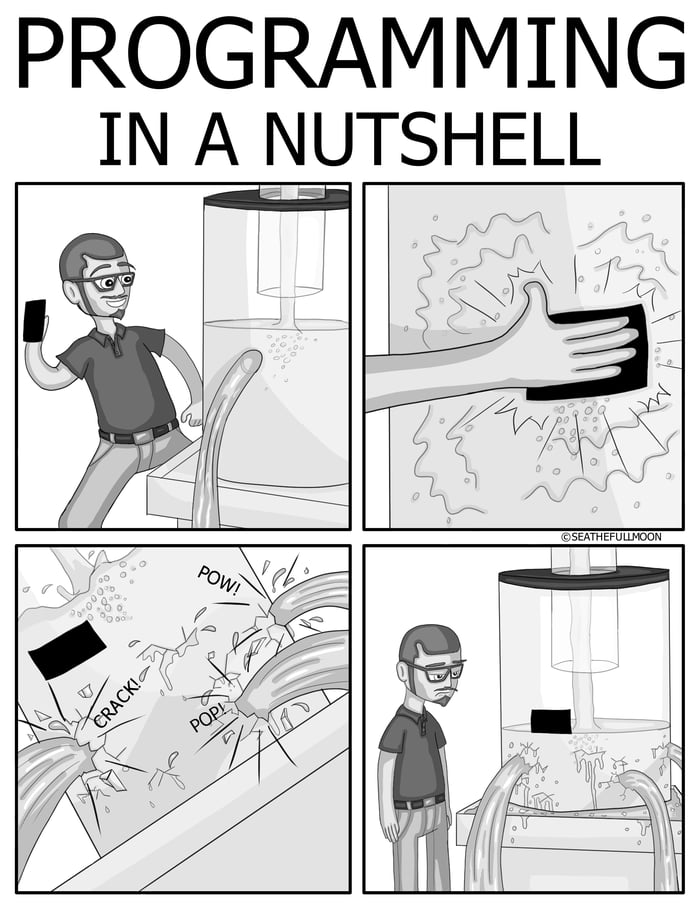 Programming in a Nutshell - 9GAG