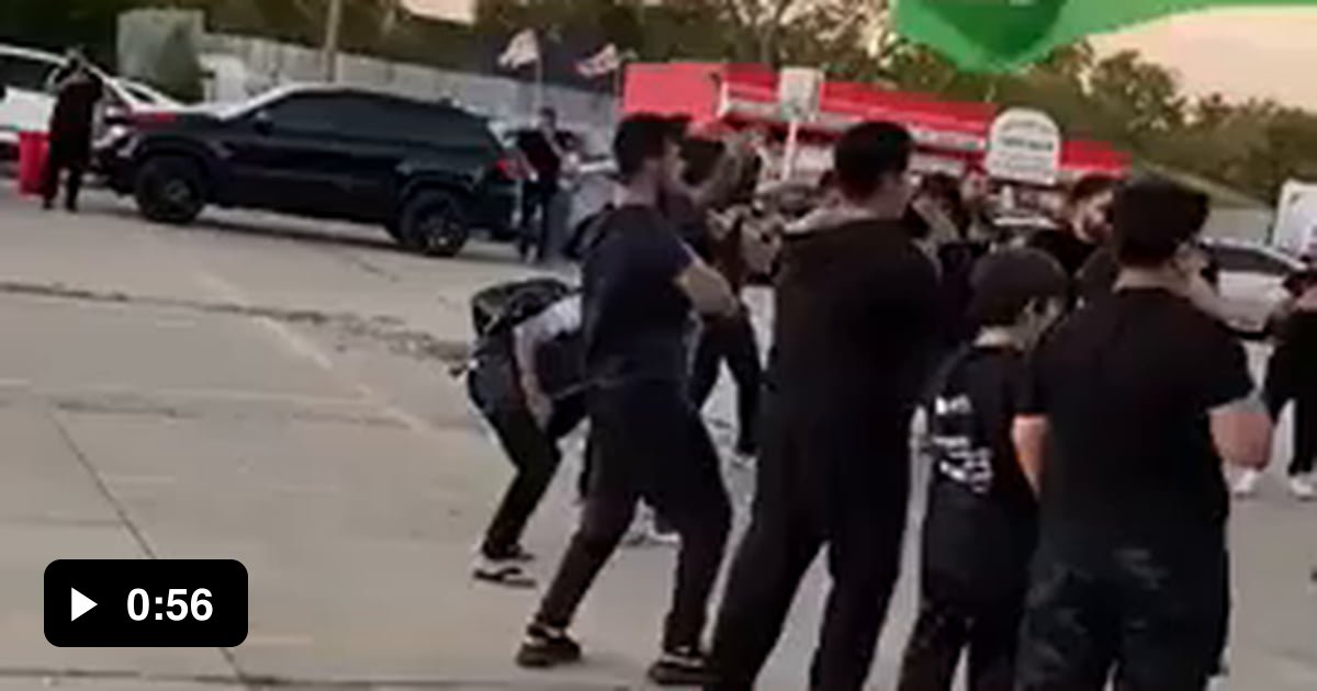 White woman joining Shia ritual thinking they are dancing - 9GAG