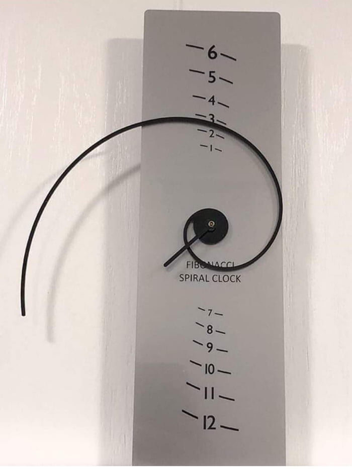 Fibonacci clock. - 9GAG