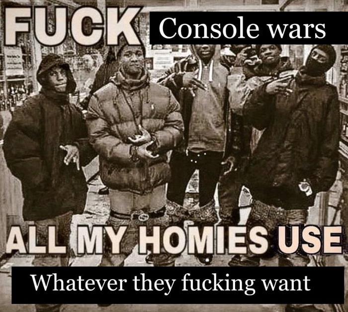 Console wars in 2021? Cringe bro. - 9GAG