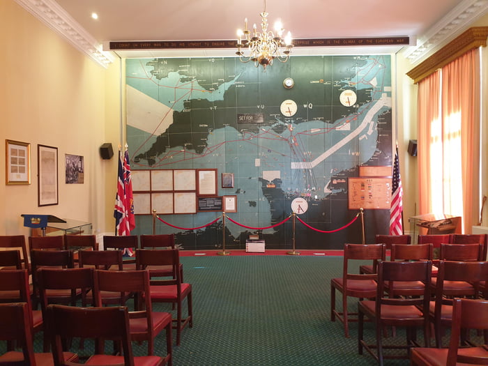 This is the original map at Southwick Military Park (Uk) which was used ...