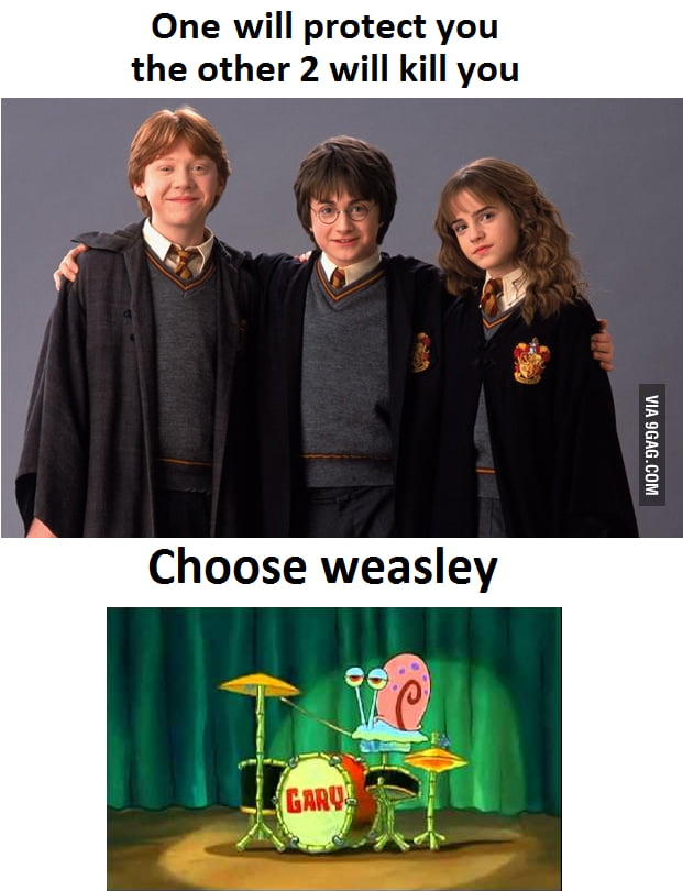 Choose weasley - 9GAG