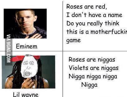 Eminem vs lil wayne - 9GAG