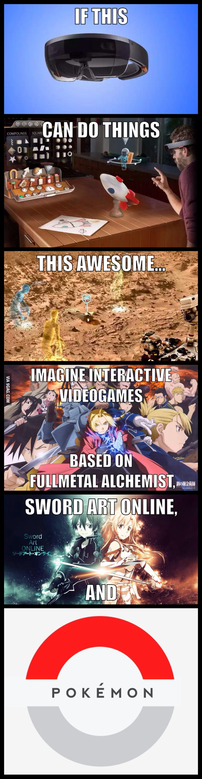 Performing alchemy, dueling friends, and battling trainers in a hybrid digital reality could ...