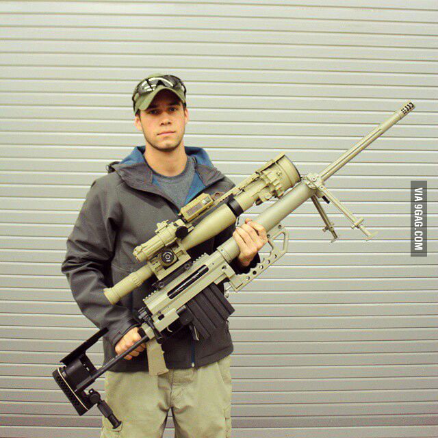 Thor M408 outfitted with NV and Wilcox RAPTAR - 9GAG