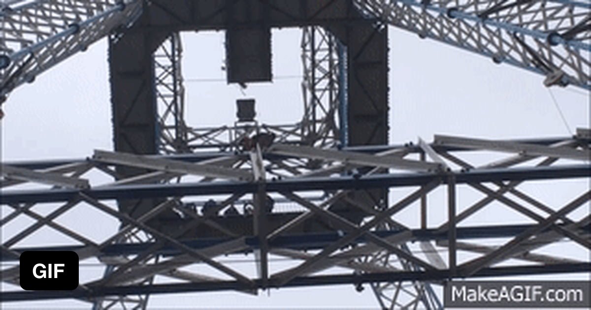 Tried my fist free fall into a safety net! 50 meters a top speed of 200 ...