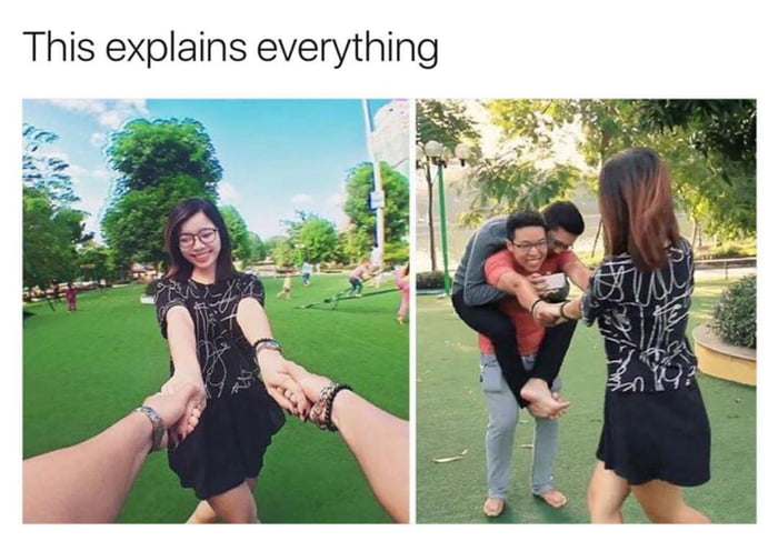 Third wheel be like - 9GAG