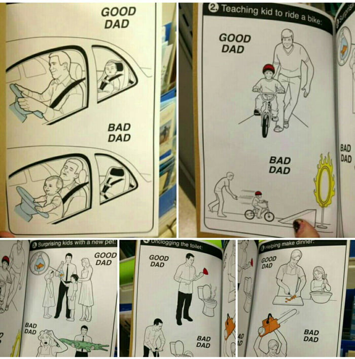 The Bad Dad looks more fun - 9GAG