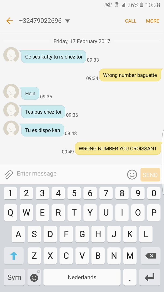 Random french text.. - 9GAG