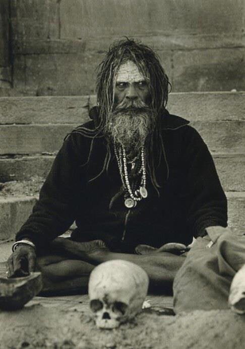 Aghori Sadhu from India, known for devoting their life to Shiva and ...
