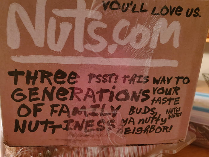 Three Psst! This Way To Generations Your Taste of Family Buds, Nutty ...