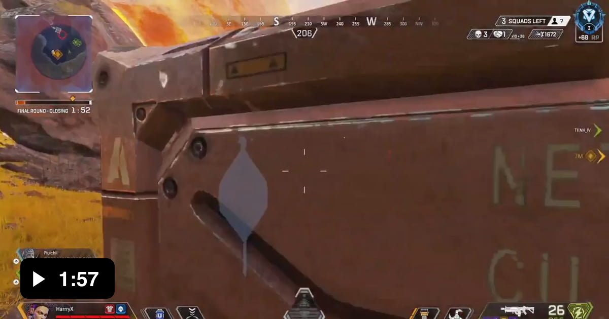 Hit a nice Kraber shot and won the game to get me into masters! - 9GAG