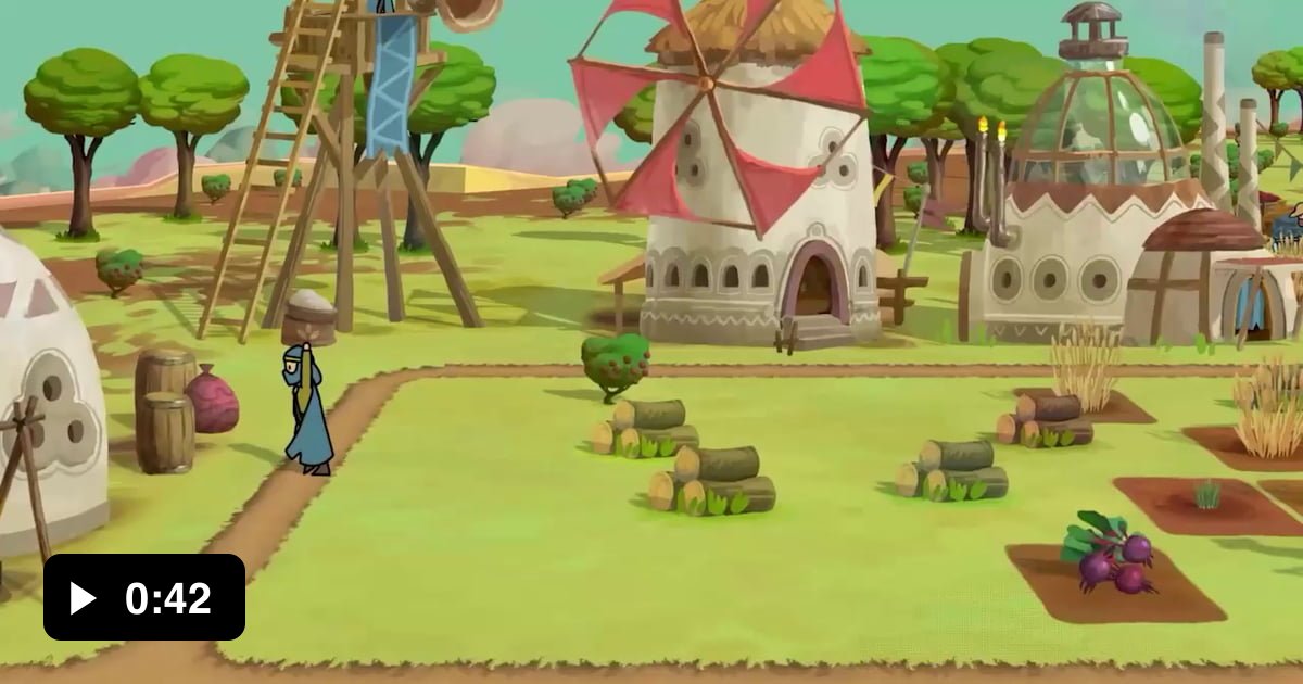 I'm working on a game where you build a village on a giant, wandering ...