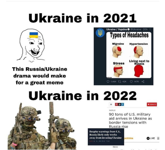 Ukraine now be liked... - 9GAG