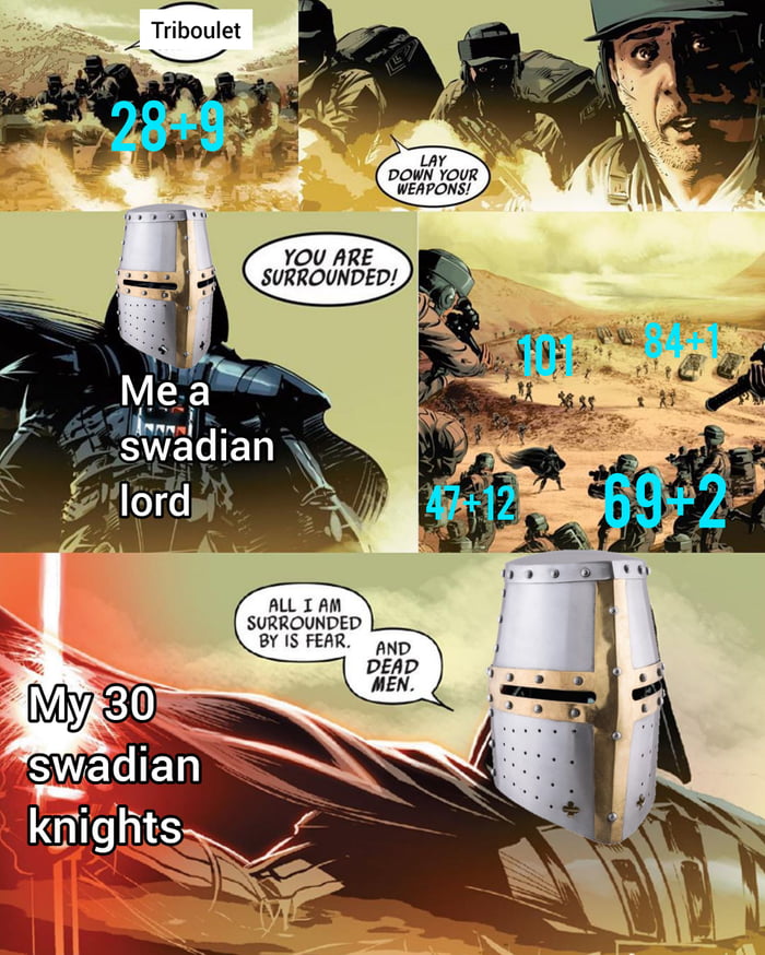 Triboulet is my character name in mount and blade warband - 9GAG