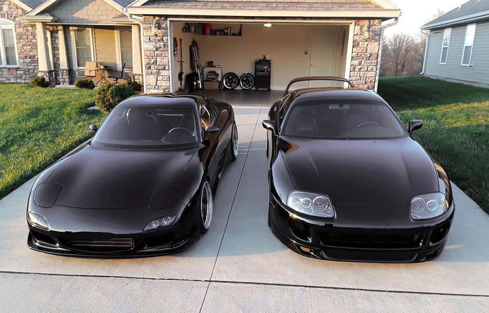 RX-7 & Supra MKIV. - 9GAG