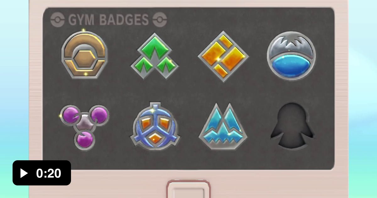 The Best Song You Can Play On Your Badges In BDSP - 9GAG