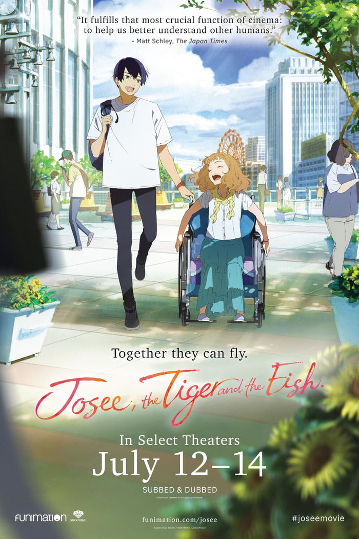 Josee to Tora to Sakana-tachi, really good movie from the end of last year. I sincerely ...