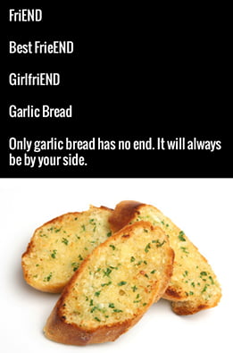 Garlic bread will never end - 9GAG