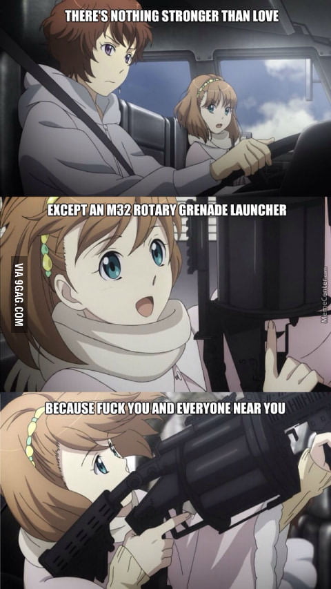An M32 Rotary Grenade Launcher - 9GAG