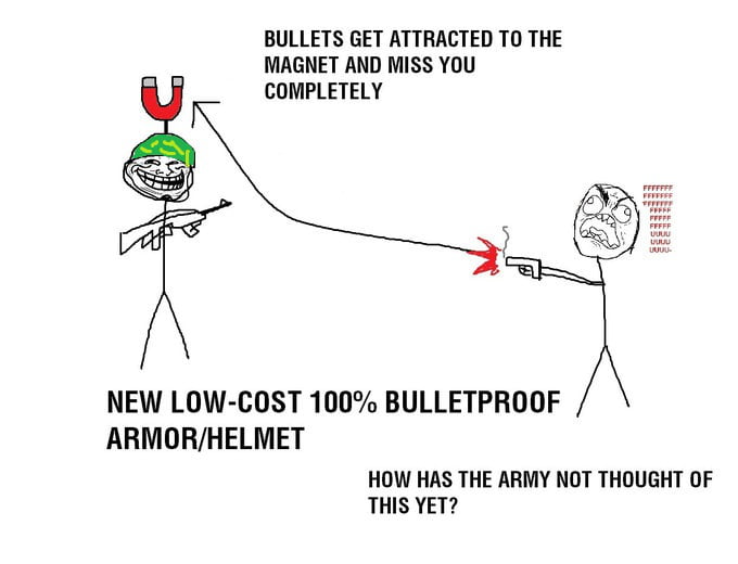 Bullet proof! - 9GAG