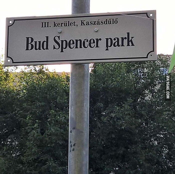 Bud Spencer Park in Budapest. - 9GAG