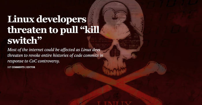 Wtf is going on with Linux? - 9GAG