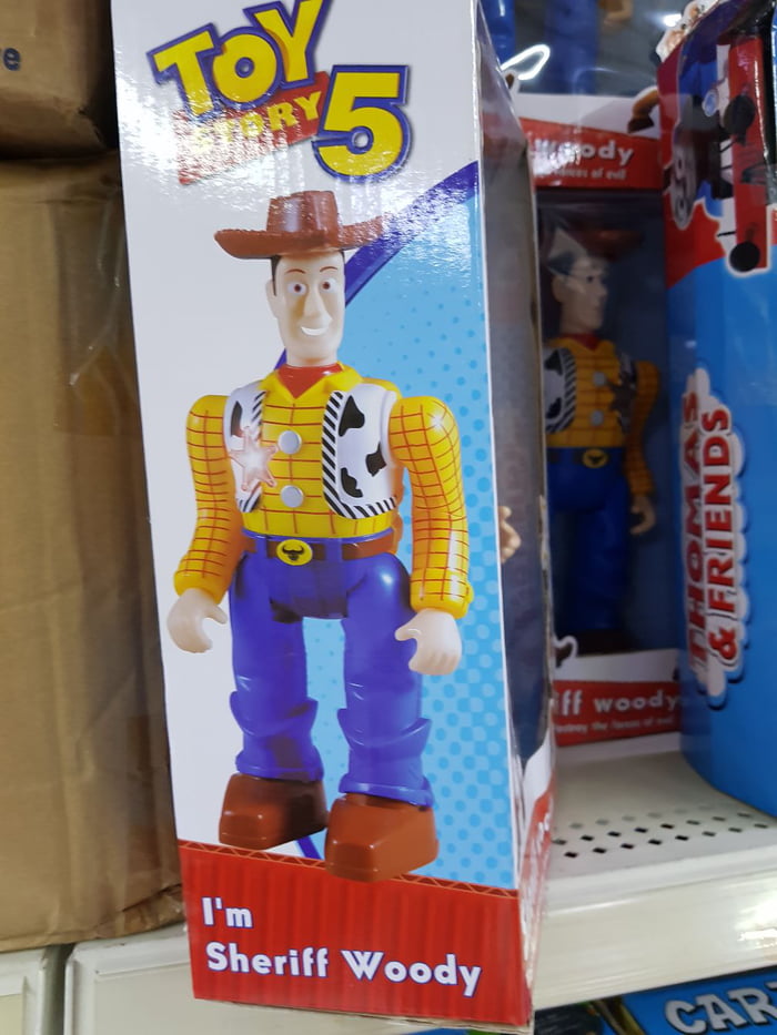 When Toy Story 5 has arrived to your country, and Woody is on steroids ...