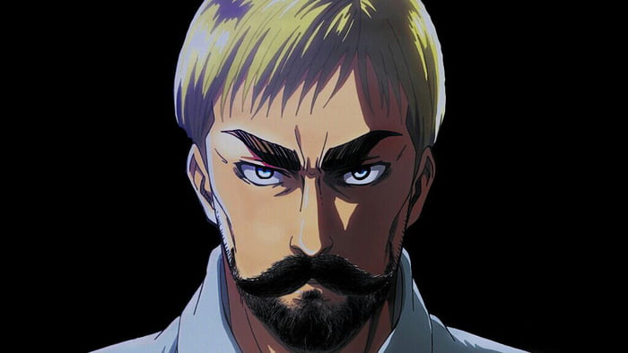 Erwin Smith with beard - 9GAG
