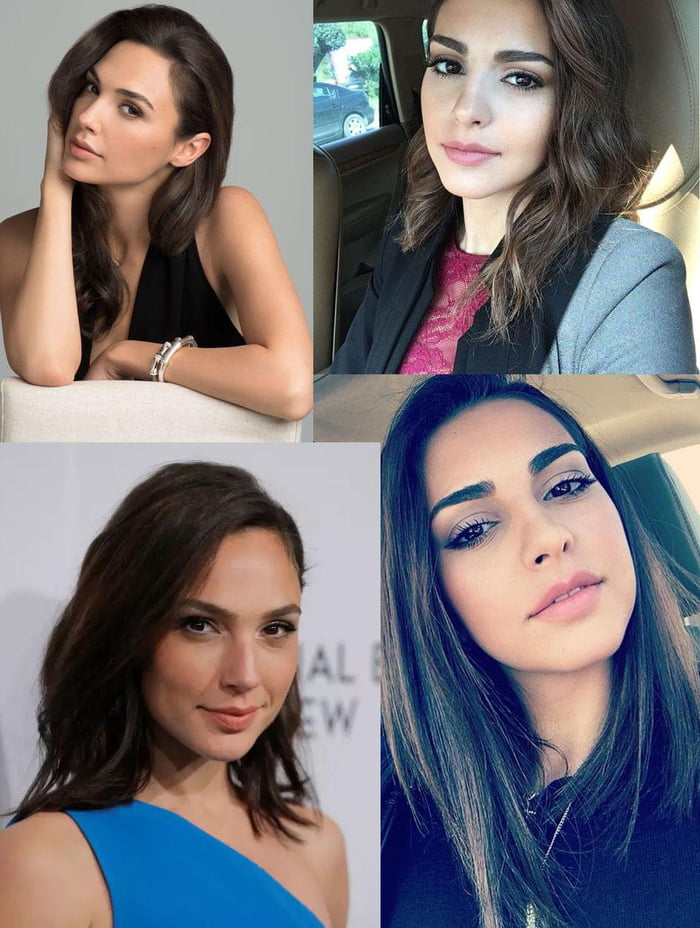 Gal Gadot and Miss Lebanon Valerie Abou Chacra - 9GAG